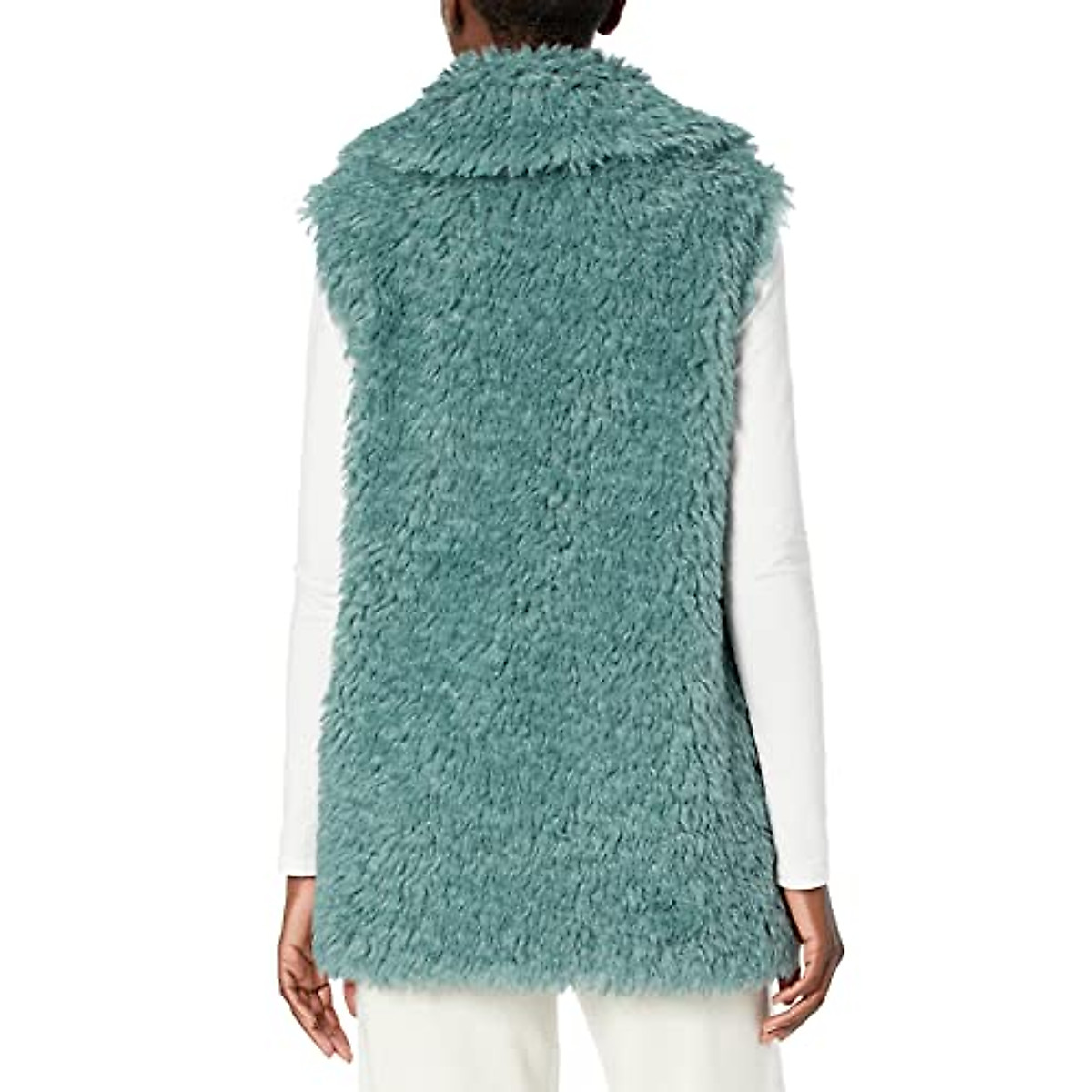 UGG Women's Tammie Faux Fur Vest, Aloe Vera, XL