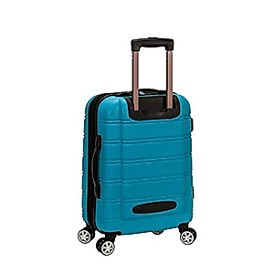 Rockland Melbourne Hardside Expandable Spinner Wheel Luggage, Turquoise, Carry-On 20-Inch