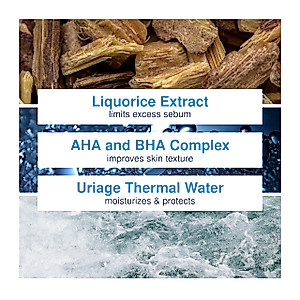 URIAGE Hyseac 3-REGUL Global Skincare 1.35 fl.oz. | Mattifying Moisturizer & Pore Minimizer for Oily to Combination Skin Prone to Acne that Promotes the Elimination of Spots, Blackheads and Shine