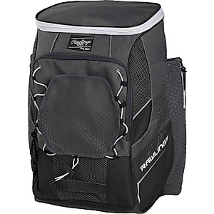 Rawlings | IMPULSE Backpack Equipment Bag | Baseball/Softball | Black