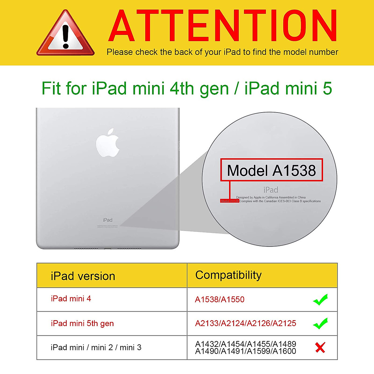 Fintie Case for iPad Mini 4 - [Corner Protection] Multi-Angle Viewing Folio Smart Stand Protective Cover with Pocket, Auto Wake/Sleep, Compatible with iPad Mini 5th Gen 2019 (Purple)