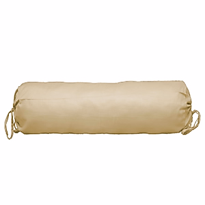 Bolster removable cover cotton (Beige, 6" x 16" (15cm x 40 cm))