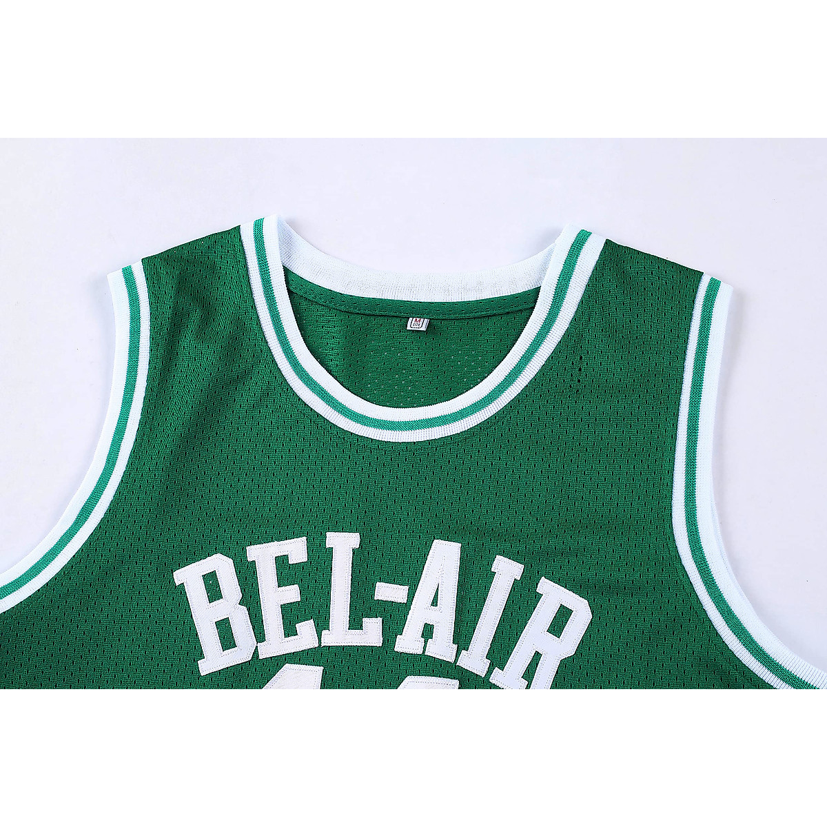 MESOSPERO #14 The Fresh Prince of Bel Air #25 Carlton Banks Basketball Jersey,90s Hip Hop Clothes for Party Men (14 Green, Small)