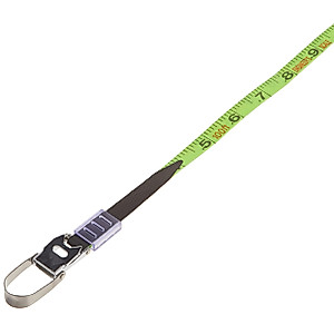 Komelon 8811 Fast Back Open Reel Long Tape Measure with Double Nylon Coated Fiberglass Blade 100-Feet by 1/2-Inch