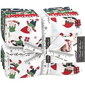 Moda Fabrics Hello Holidays Fat Quarter Bundle by Abi Hall 35370AB
