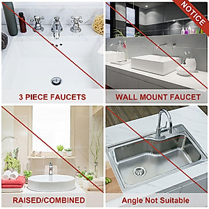 32 Inch Sink Splash Guard, Kitchen Sink Drying Mat, Countertop Faucet Drip Catcher Tray, Sponge Holder (Gray)