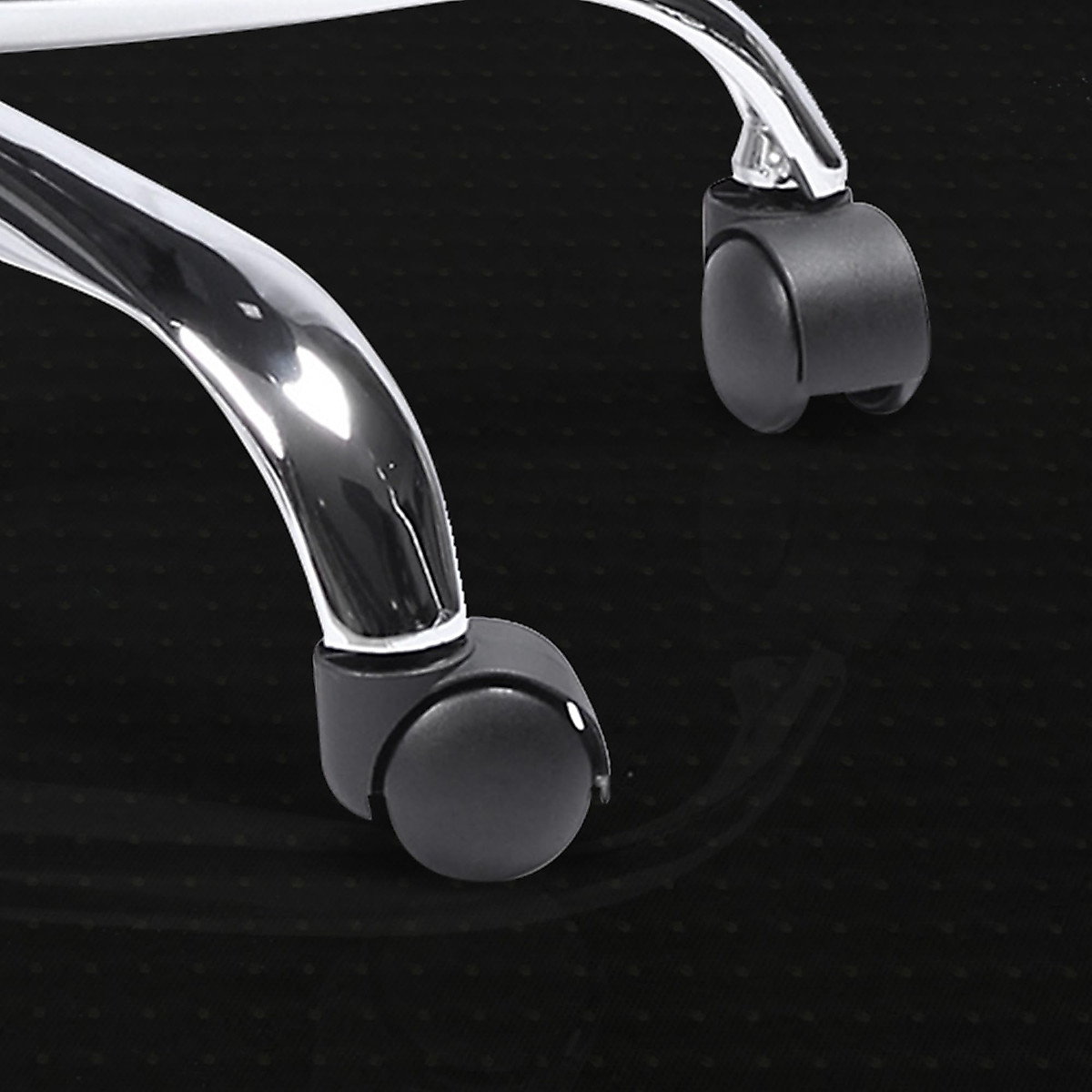 Resilia Office Desk Chair Mat - for Low Pile Carpet (with Grippers) Black, 36 Inches x 48 Inches, Made in The USA