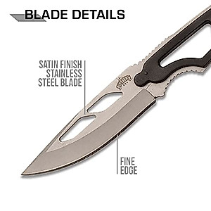 MASTER USA Mu-1123Sd Tactical Neck Knife 6.75-Inch Overall