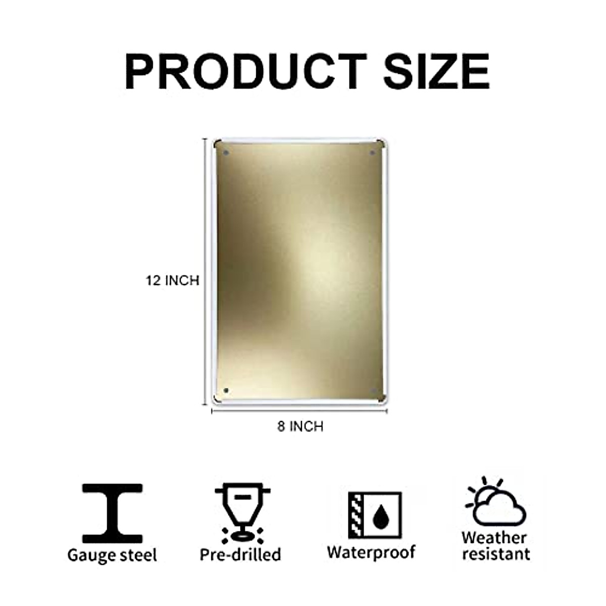 Teuoqi It's Not A Whore House, It's A Whore Home Metal Tin Sign Wall Art Home Decor Kitchen Poster Cafe Pub Plaque 8x12 Inch