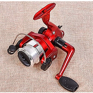 unband Pen Appearance Fishing Rod Portable Rotating Wheel Fishing Rod 1 Piece Winter Outdoor Fishing Rod Fishing Accessories,White (Color : Purple)