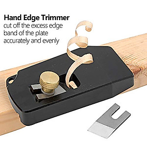Zeglavi Edge Trimmer Manual Tools Hand Planer Knife Woodworking High Carbon Steel Sealing Trimming Scraper Binding Strip Edge Banding Machine