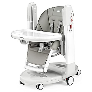 Peg Perego Tatamia 3 in 1-Recliner-Swing and High Chair, Ice