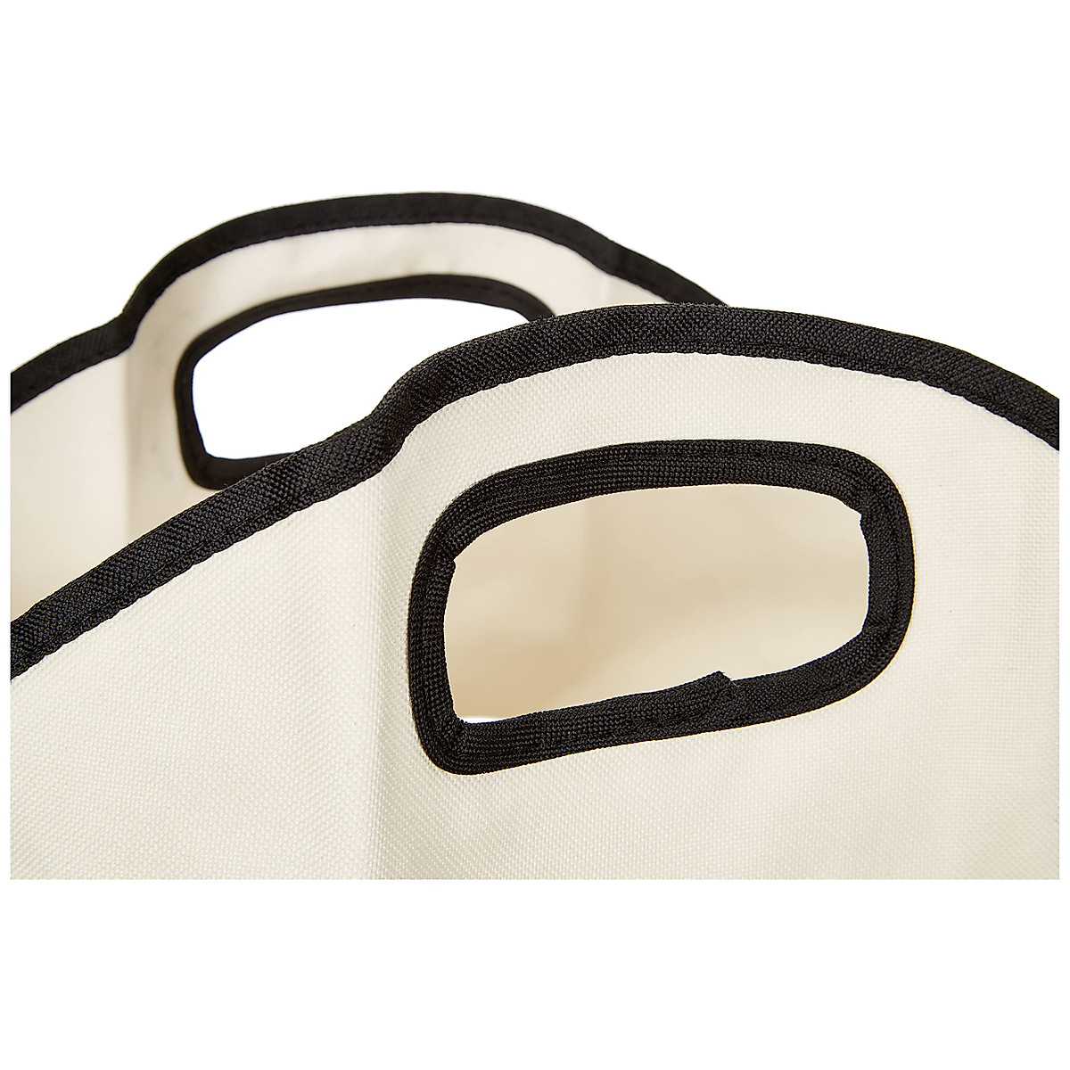 Maturi H002 Polyester Laundry Bag with White Writing and Integrated Handles, 19 23-Inch, Inch Inch, Black