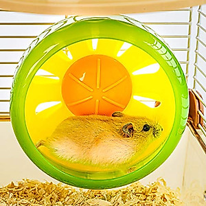 YIBOPET Hamster Cage Small Animal Cage 3 Layers Transparent Cage Size：10.6"(W) X8.1(L) X18.3 (H) Suitable for Hamsters up to 3.5 inch in Length