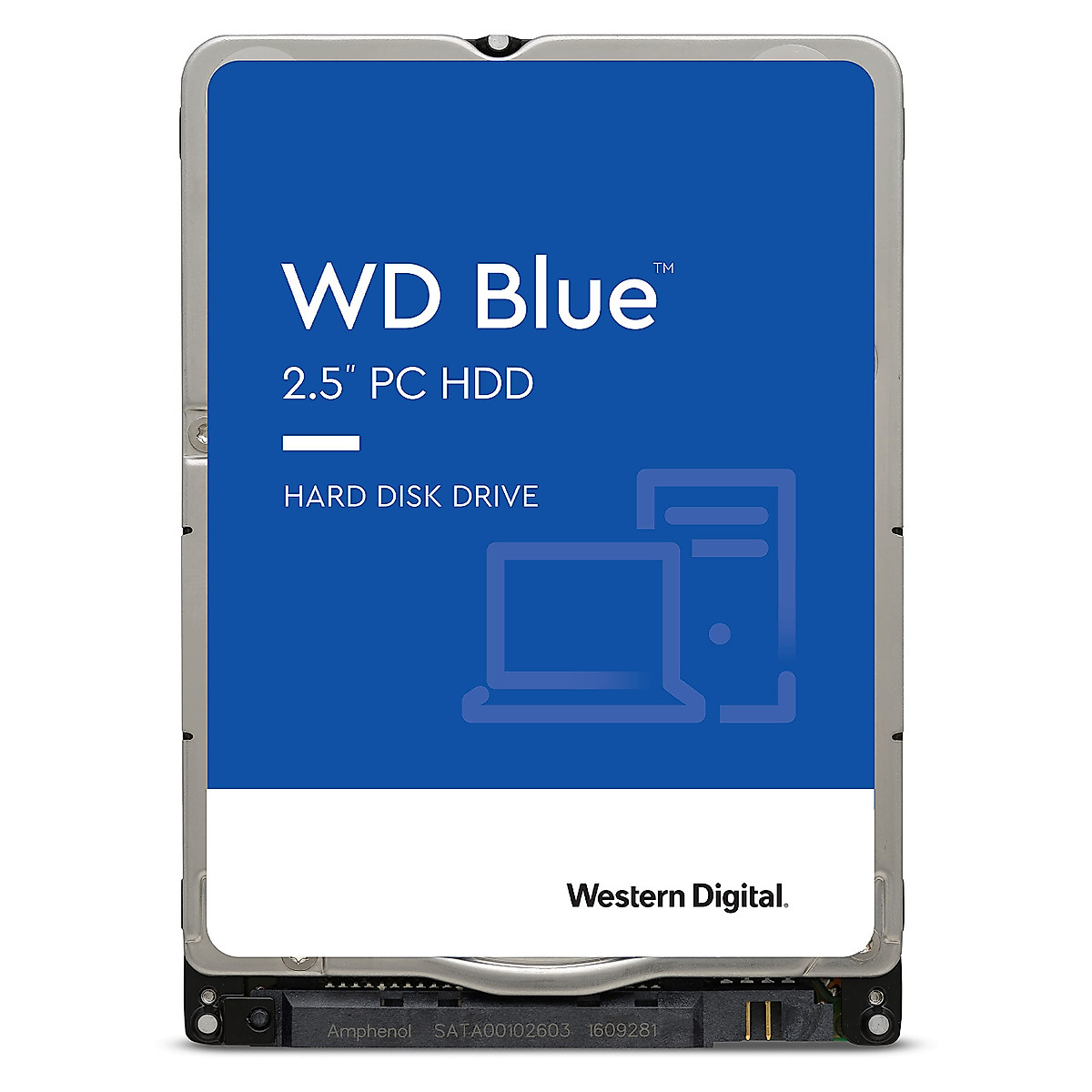 Western Digital 1TB WD Blue Mobile Hard Drive & Digital 1TB WD Blue PC Hard Drive - 7200 RPM Class, SATA 6 Gb/s, 64 MB Cache, 3.5" - WD10EZEX