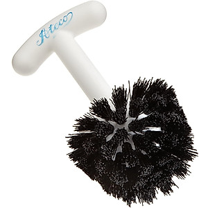 Ateco with Stiff Nylon Bristle Muffin Pan Cleaning Brush Head with , 2-Inch Diameter