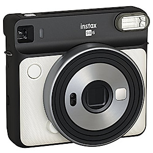Fujifilm Instax Square SQ6 - Instant Film Camera - Pearl White