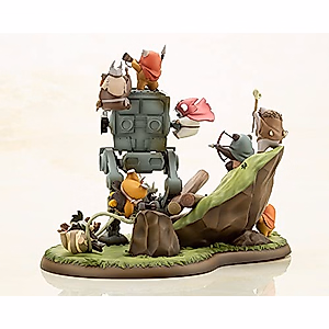 Kotobukiya Star Wars: Return of The Jedi: ARTFX Artist Series Battle of Endor The Little Rebels Statue, Multicolor (SW181)