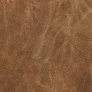 Amazon Brand - Stone & Beam Lauren Genuine Leather Down Filled Oversized Loveseat Sofa, 74"W, Cognac