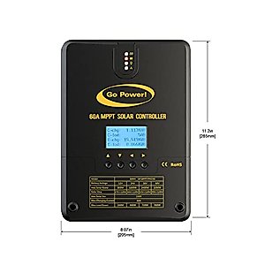 Go Power GP-MPPT-PRO-60 MPPT Flush-Mount Remote Display