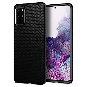 Spigen Liquid Air Armor Designed for Samsung Galaxy S20 Plus Case (2020) - Matte Black