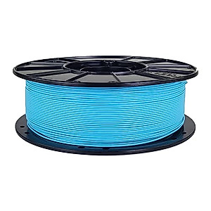 3D-Fuel 3D Filament High Temp Tough Pro PLA+ Electric Blue, 1.75mm, 1 kg +/- 0.02mm Tolerance, Made in USA, Easy to Print and Works with Most 3D Printer Brands Light Robbin Blue