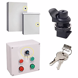 HOWDIA 2Pcs Push Button Lock Glove Box Latch, Tool Box Latch for Truck Tool Box Lock Replacement, Golf Push Cart Accessories, Marine Glove Box Plastic Tool Box Truck, Press The Switch