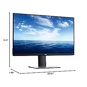 Dell P2719HC 27" Monitor Full HD 1920x1080 60Hz HDMI DisplayPort USB Type-C Anti-Glare LED Edgelit LCD IPS