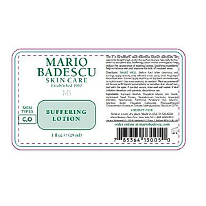 Mario Badescu Buffering Lotion Blemish Spot Treatment for Face with Potent Zinc Oxide, Niacinamide and B Vitamins | Overnight Treatment Serum that Targets Large Blemishes Under the Skin | 1 Fl Oz