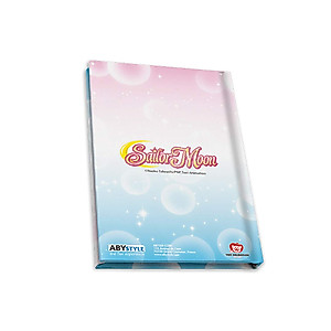 ABYSTYLE Sailor Moon Gift Sets Include Ceramic Coffee Tea Mug, Keychain, and Journal Anime Manga Drinkware Home &Kitchen Essentials Dishwasher and Microwave Safe (3 Pcs.)