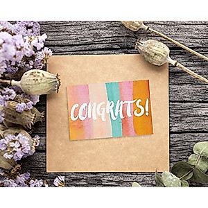 36 Pack Assorted All Occasion Greeting Cards with Envelopes - Featuring Congratulations Cards for Engagement Wedding - 4 x 6 Inches