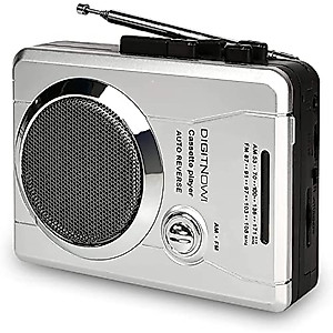 DIGITNOW!AM/FM Portable Pocket Radio and Voice Audio Cassette Recorder,Personal Audio Walkman Cassette Player with Built-in Speaker and Earphone