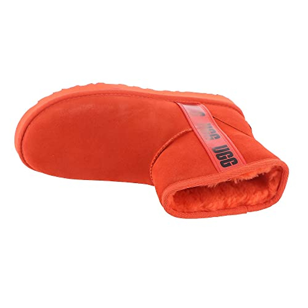 UGG Women's Classic Mini Side Logo II Boots, Hazard Orange, 5