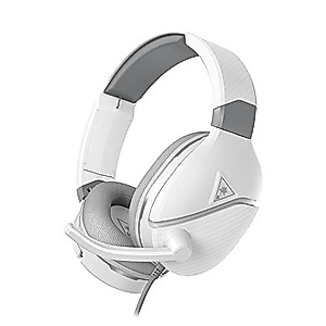 Turtle Beach Recon 200 Gen 2 Powered Gaming Headset for Xbox Series X, Xbox Series S, & Xbox One, PlayStation 5, PS4, Nintendo Switch, Mobile, & PC with 3.5mm connection - White