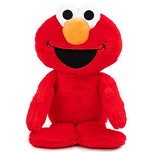 Jay Franco Sesame Street Plush Stuffed Red Elmo Pillow Buddy - Super Soft Polyester Microfiber, 20" Inches