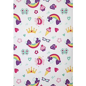 Love Diana "Dream Super Big" 4Piece Toddler Bedding Set, Pink