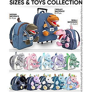 Pink Dinosaur Toys Girls, Dinosaur Toys for Kids 2-4, Gifts for 3 Year Old Girl Birthday Gift Ideas, Dinosaur Backpack Kids 3-5, Toddler Backpacks Girls 2-4, Toddler Girl Toys 3 Year Old Girls