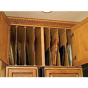 Omega National Wood Tray Dividers in Maple