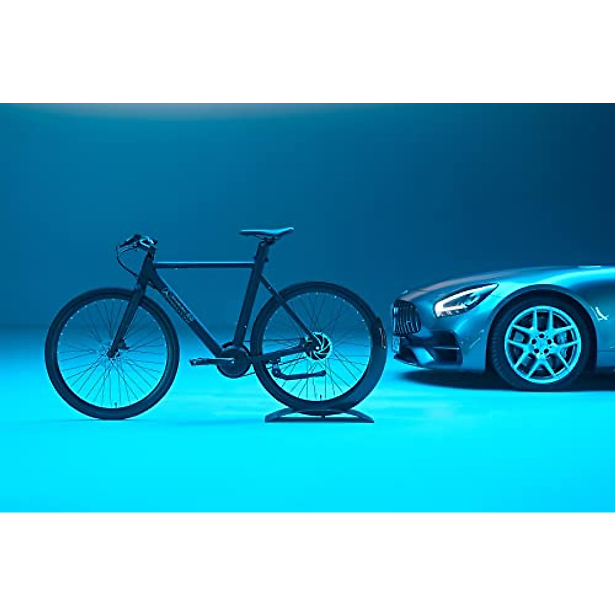n+ Bikes Mercedes-Benz EQ Formula E Team eBike, Team eBike, Matte Black (Large)
