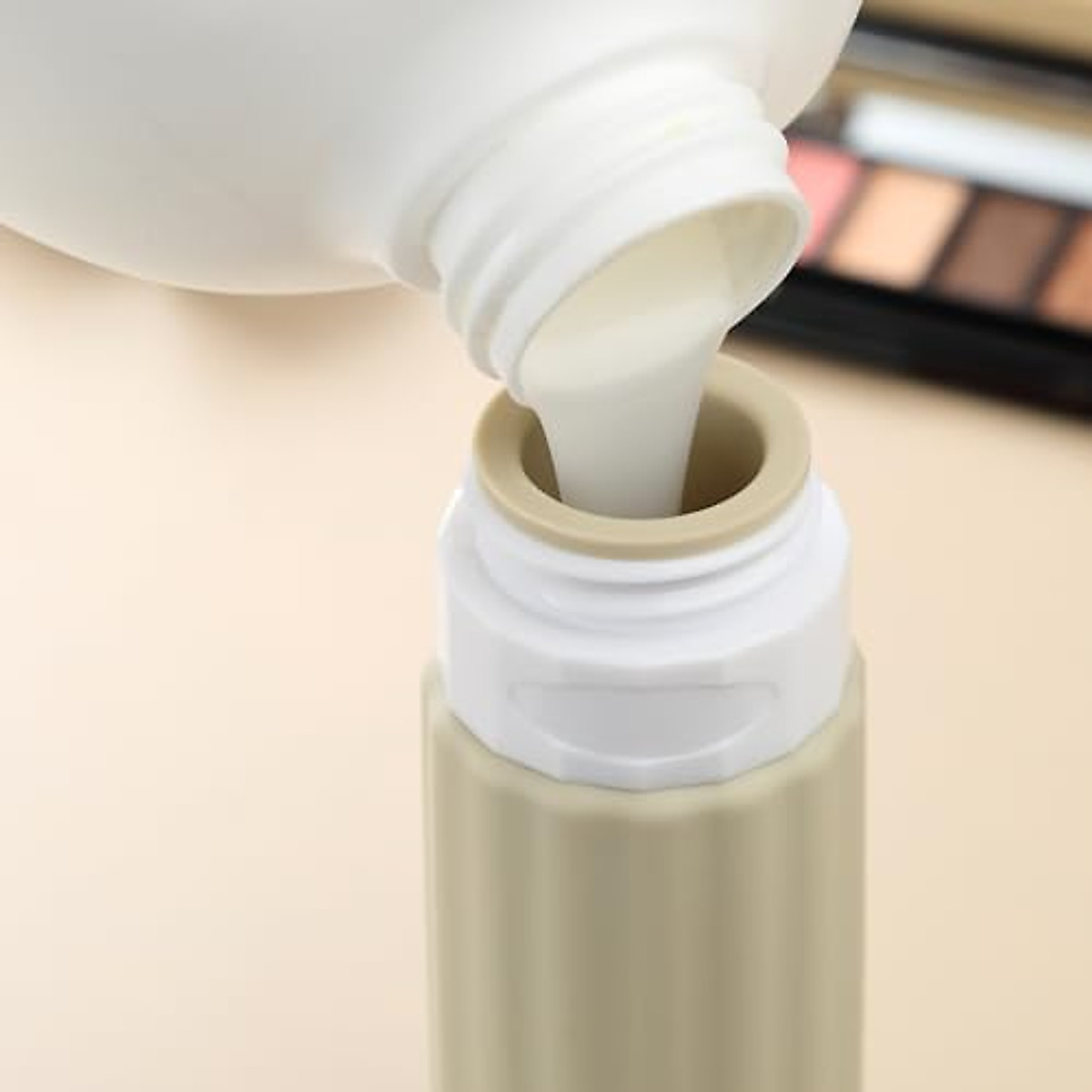 Mrsdry Travel Bottles for Toiletries, TSA Approved, Silicone Travel Bottles, BPA Free, 3oz Leak Proof Travel Size Bottles, Travel Accessories for Shampoo Body Wash Lotion Soap Liquids (4 Pack)