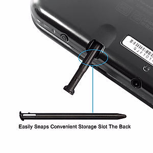 New 3DS Stylus Pen, Xahpower Replacement Stylus Compatible with Nintendo New 3DS, 4 in 1 Combo Touch Styli Pen Set Multi Color for New 3DS