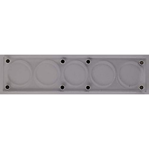 Empty Acrylic Display Case - Holds 5 Discs or Coins