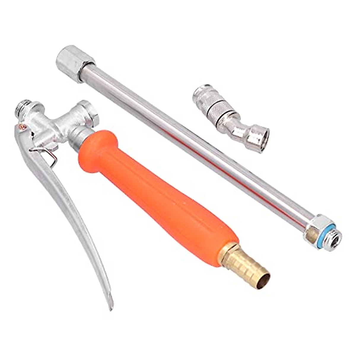 Tomotato High Pressure Power Washer Wand Stainless Steel Watering Wand Sprayer Portable Garden Hose Spray Gun Adjustable Hand Sprayer for Car Lawn