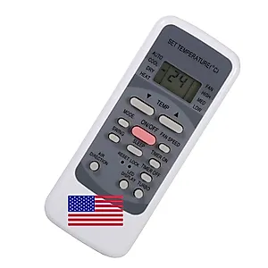 CHOUBENBEN Replacement Remote Control for ECO AIR R51I4/BGE R51I4/BGCE R51I19/BGE R51I19/BGCE ECO940SD ECO1240SD ECO1840SD AC Air Conditioner