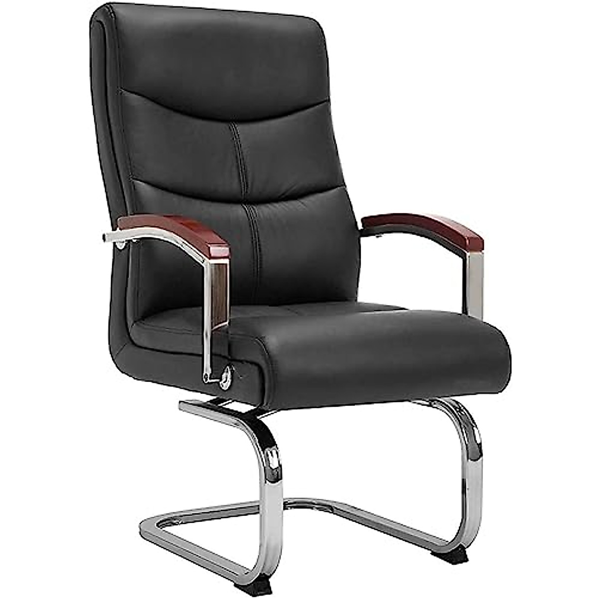 WHLONG Home Office Chairs, Ergonomic Executive Chair for Home, PU Leather High Back Computer Chair Executive Chairs(Color:A)