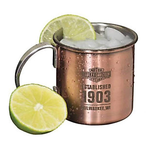 Harley-Davidson Moscow Mule Set, Antique Copper Finish, 16 oz. HDL-18609