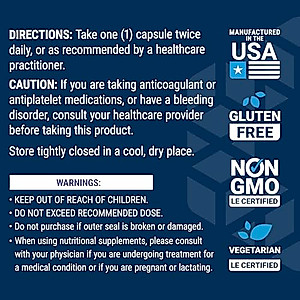 Life Extension Ginkgo Biloba Certified Extract™, 120 mg, helps maintain memory & cognition, gluten-free, non-GMO, vegetarian, 365 capsules