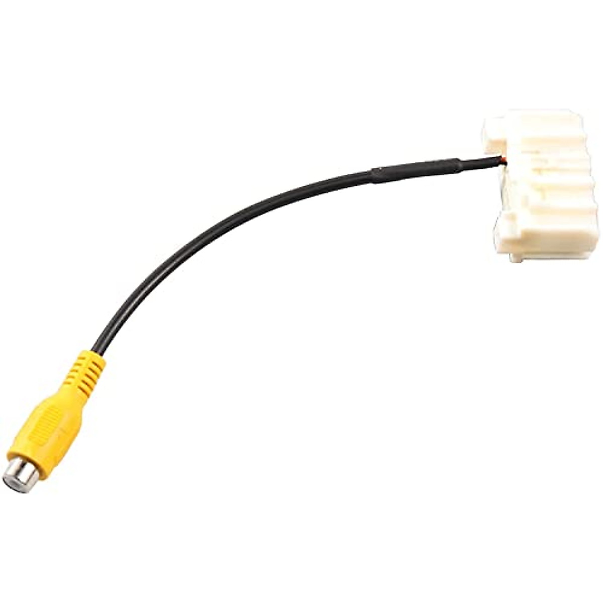 Strpump Rearview Backup Camera RCA Video Harness Adapter Compatible Fit for Jeep Wrangler JK OEM Radio (MyGIG) 2007-19 Jeep,2007-12 Dodge RAM, 2007-16 Chrysler (1)