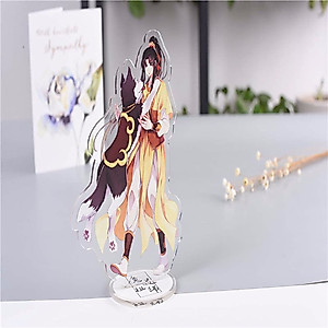 Mo Dao Zu Shi Acrylic Stand Figure Wei Wuxian LAN Wangji Jiang Cheng Action Figures Collection Desktop Standing Card Figure Model Toys(E)