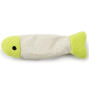 SmartyKat (3 Count) Fish Flop Crinkle Catnip Cat Toys - Multi Color, 3 Count